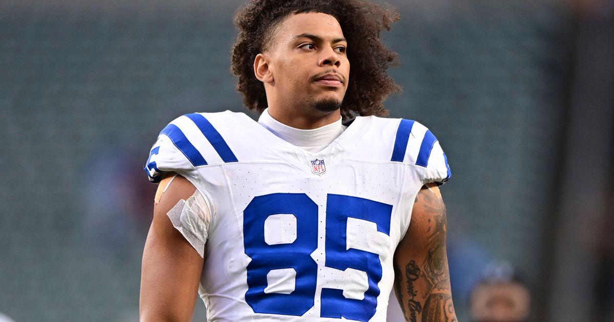 Indianapolis Colts TE Drew Ogletree arrested on domestic violence ...