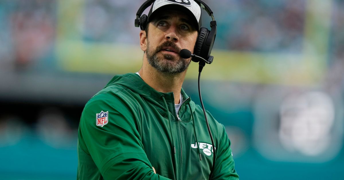 Aaron Rodgers voted Jets’ most inspirational player by teammates. QB ...