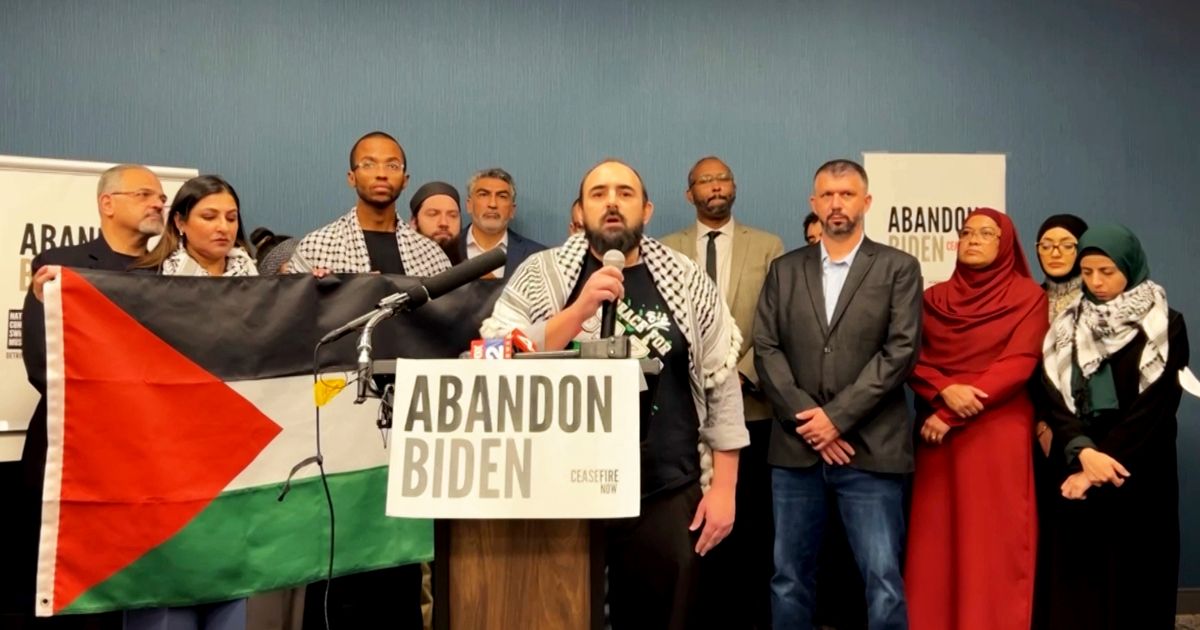 Group of swing state Muslims vows to ditch Biden in 2024 over his war ...