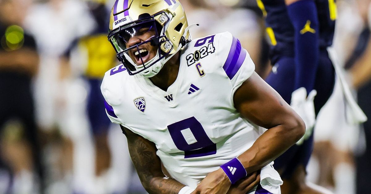 Despite being banged up, Michael Penix Jr. wasn’t going to leave his ...