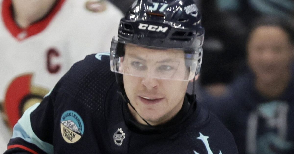 Suspension served, Yanni Gourde returns to Kraken’s lineup | The ...