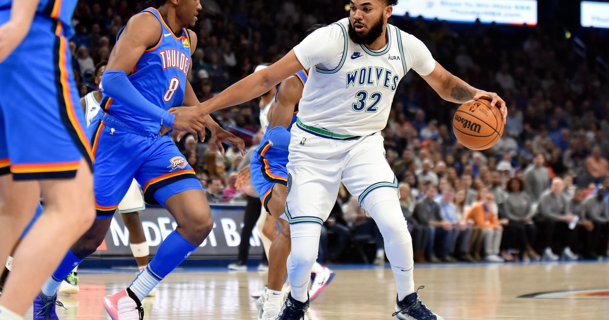 Edwards scores 27 as Timberwolves top Thunder 107-101 in a matchup of ...