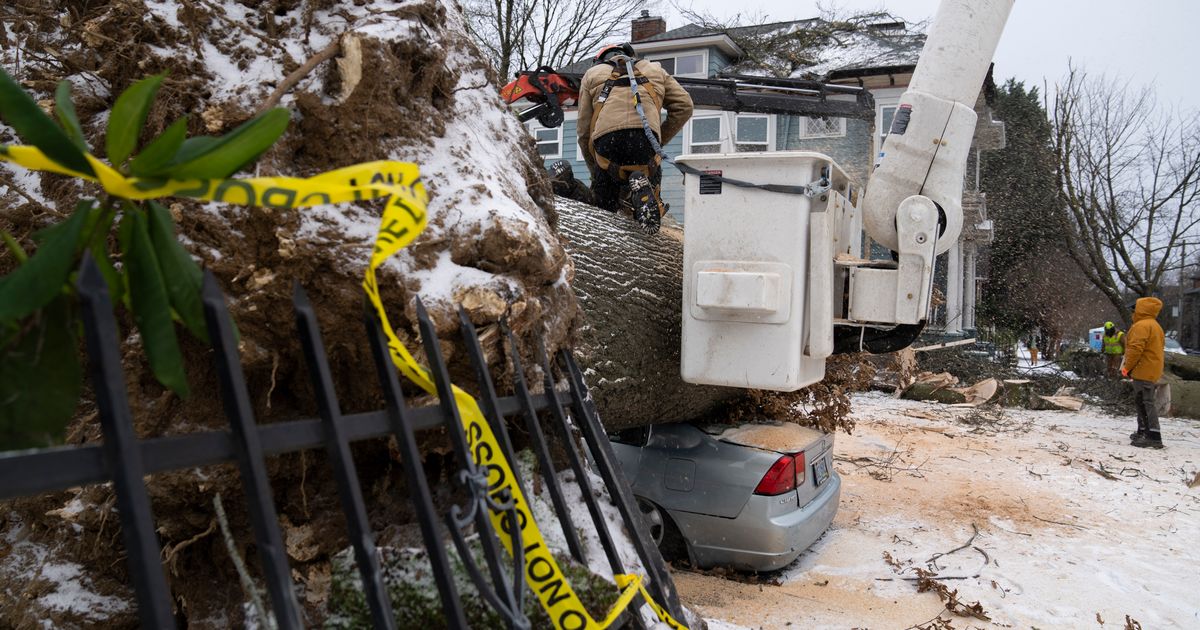 A weekend of ferocious winter weather could see low-temperature records ...