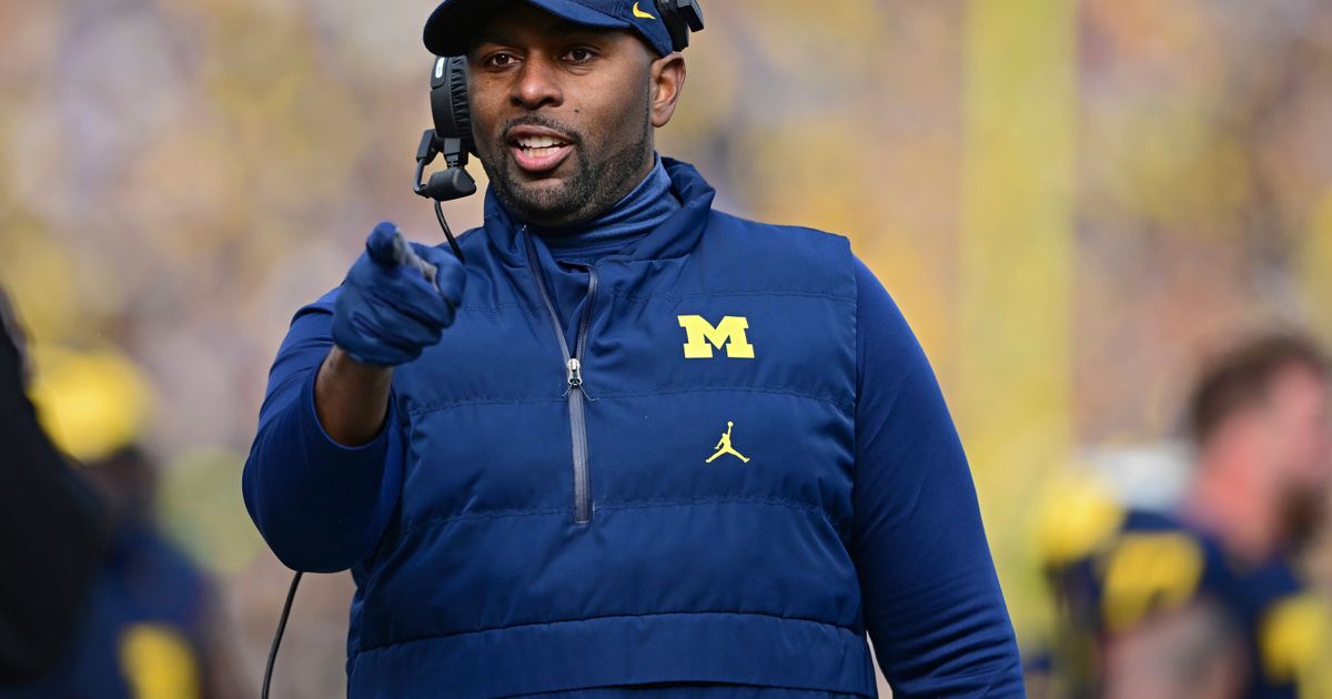 Michigan promotes offensive coordinator Sherrone Moore to replace Jim ...