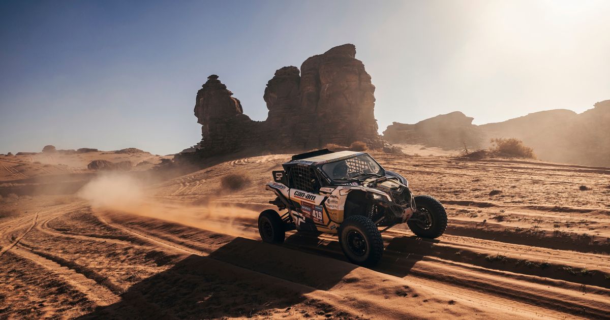 Off-road racer Sara Price celebrates becoming first American woman to ...