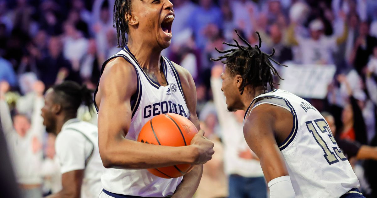 Naithan George’s layup in final seconds lifts Georgia Tech to 74-73 win ...