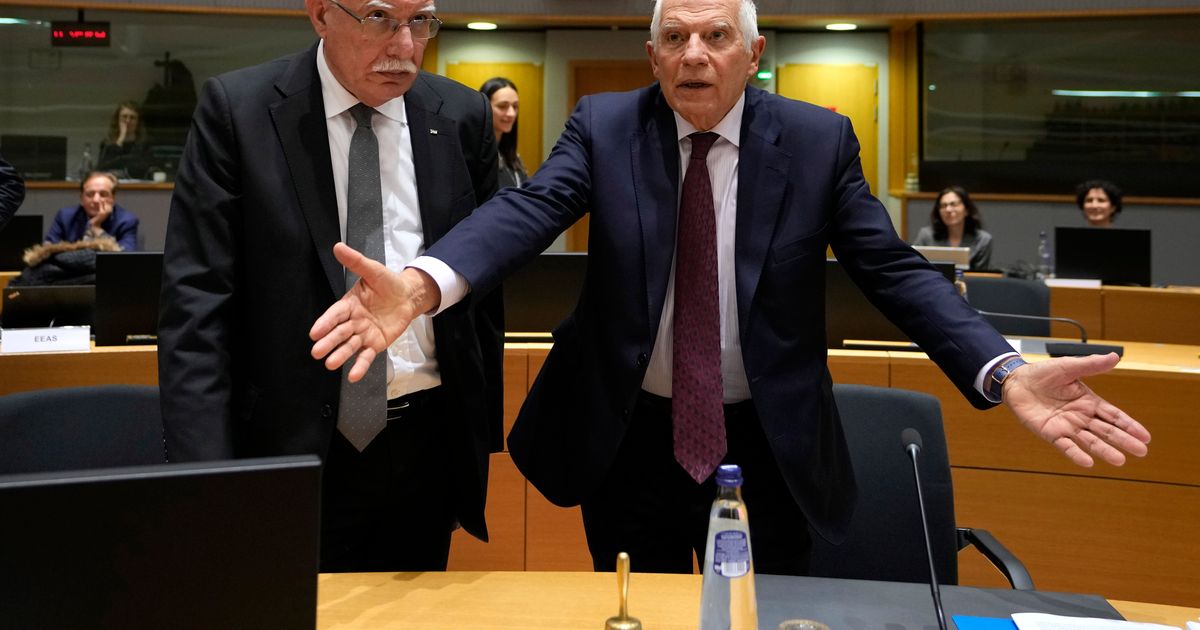 EU pushes for Palestinian statehood, rejecting Israeli leader’s ...