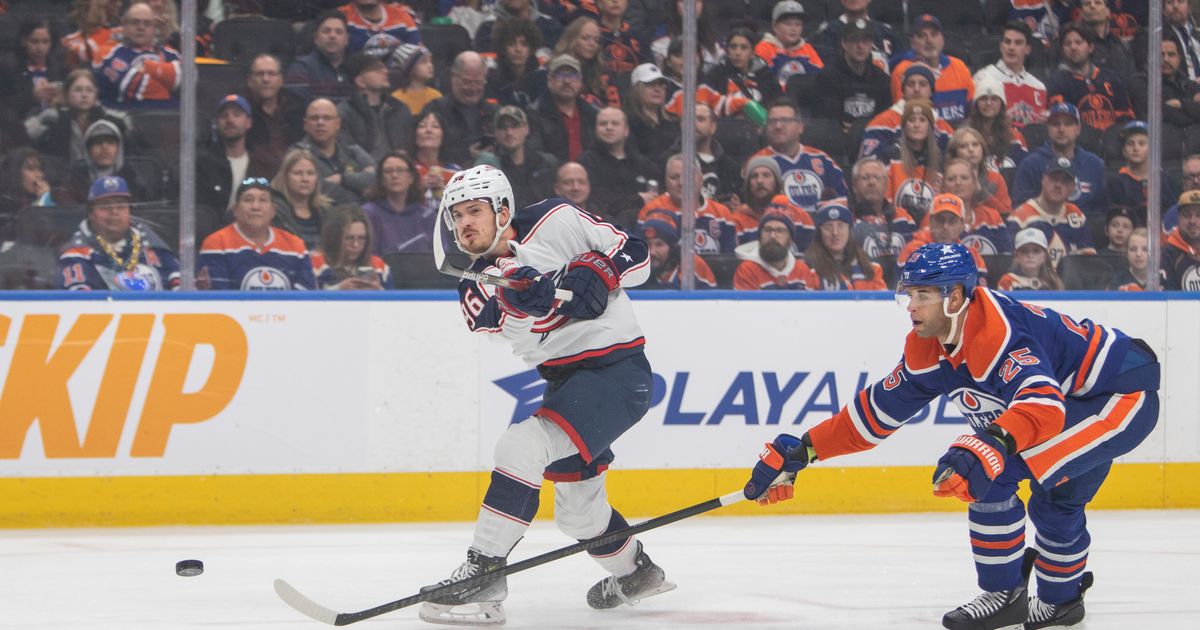 Oilers beat Blue Jackets 4-1 for 14th straight victory, close within 3 ...