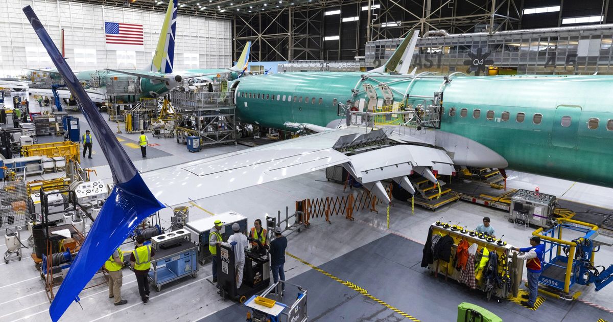 Number of Boeing workers in WA jumped 11% last year | The Seattle Times