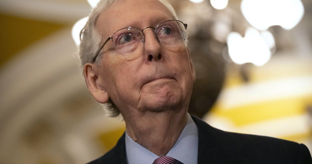 McConnell will step down as the Senate Republican leader in November ...