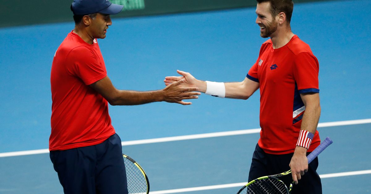 Rajeev Ram and Austin Krajicek win in doubles to lead the US past ...