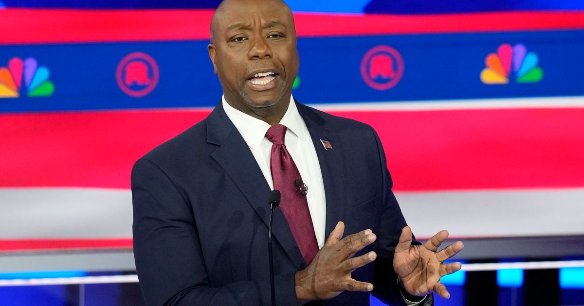 Trump VP contender Tim Scott doesn’t want to talk about vice president ...
