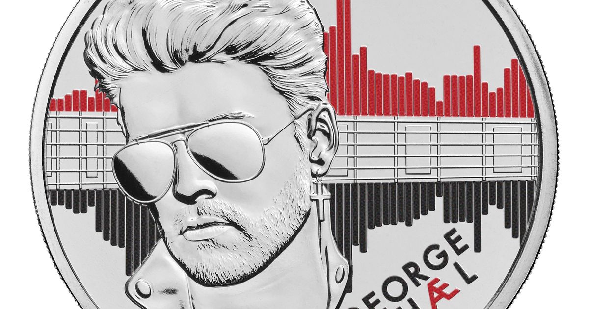 From gold records to gold coins. George Michael is now honored with a ...