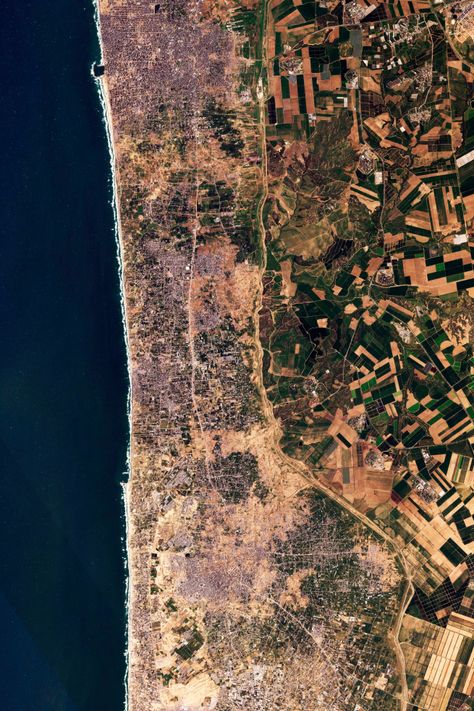 Analysis shows destruction and possible buffer zone along Gaza Strip’s ...