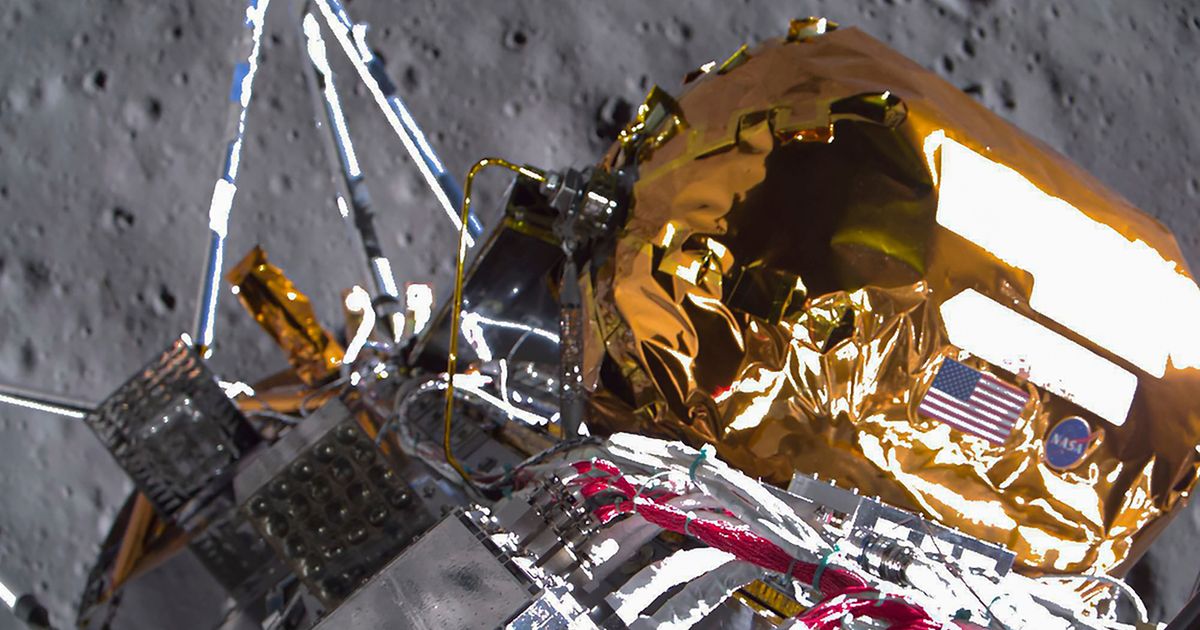 Toppled moon lander sends back more images, with only hours left until ...