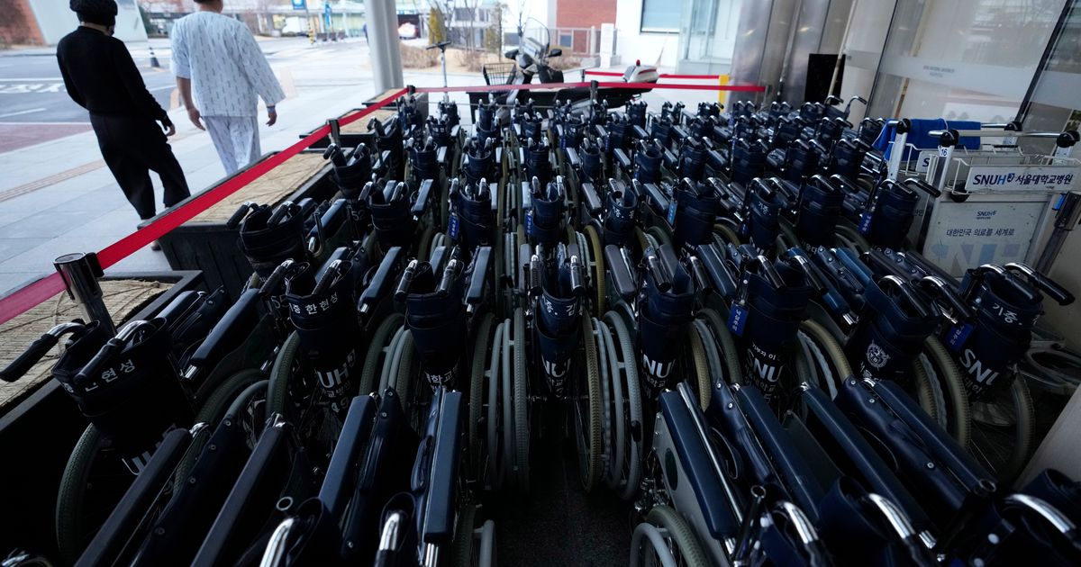 South Korean doctors walk out to protest medical training push, causing ...