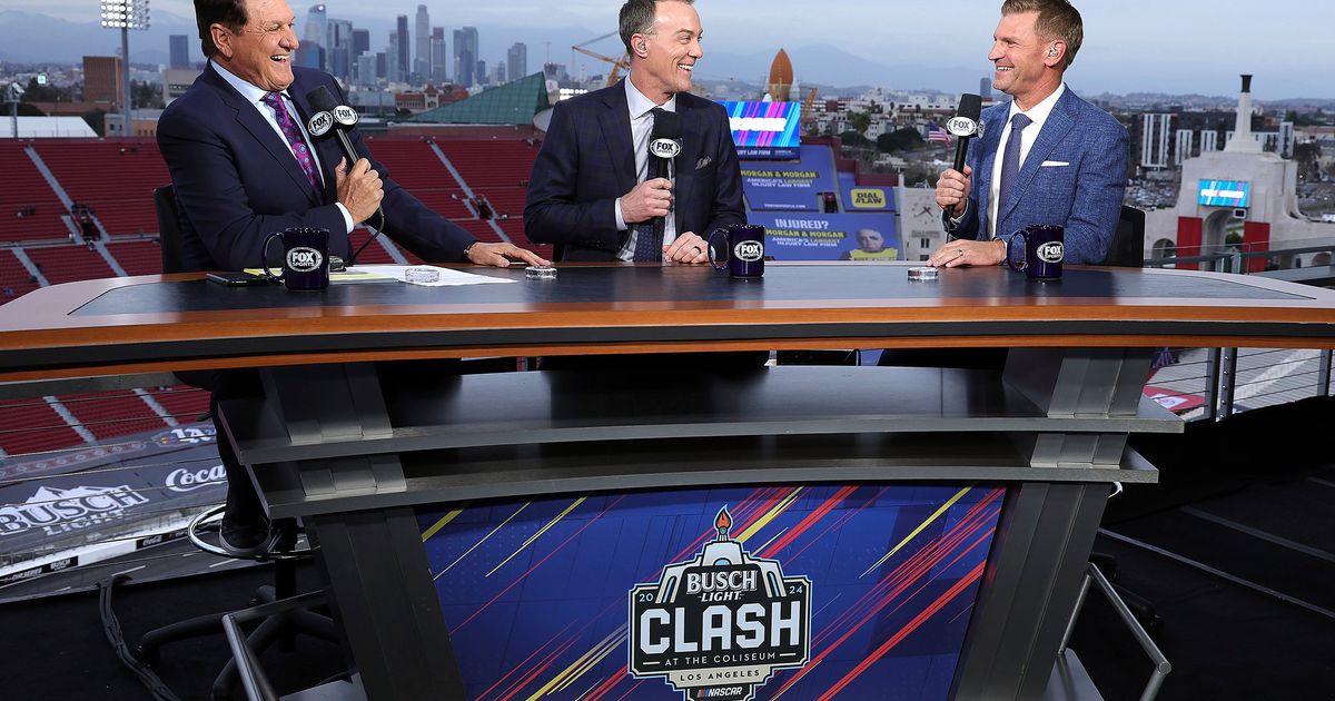 Kevin Harvick ready to guide viewers through the Daytona 500 from his perch in the broadcast ...