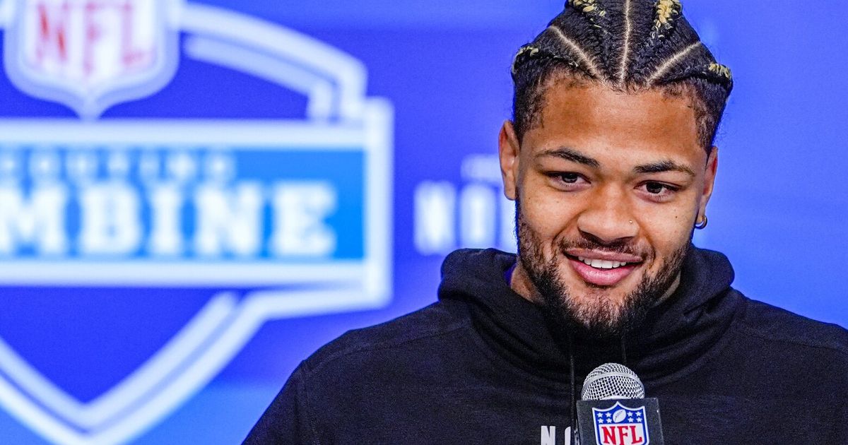 After showing his personality at combine, Rome Odunze hopes to show he ...