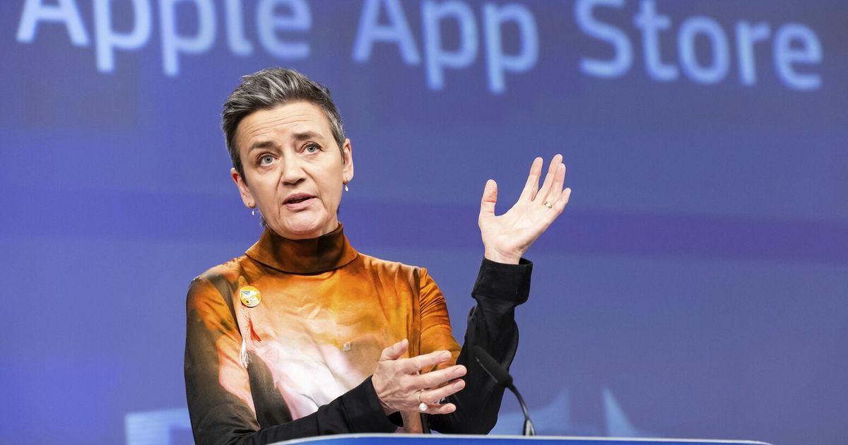 Apple gets fined nearly $2 billion by the EU for hindering music ...