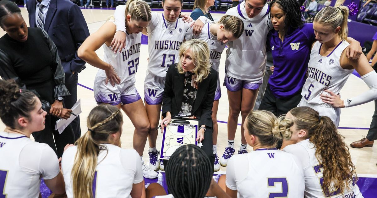 Husky women’s basketball team enters final Pac-12 tournament on the Big ...