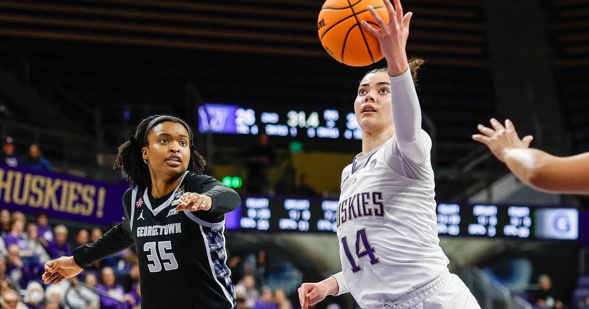 Photos: UW women’s basketball fall to Georgetown in first round WBIT ...