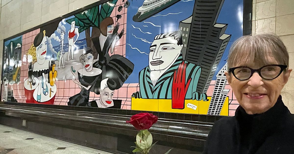 Seattle artist’s 1988 underground mural remains very much in fashion ...