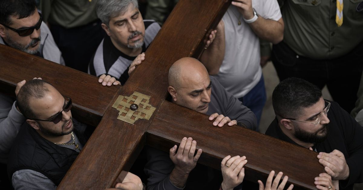 In Jerusalem, Palestinian Christians observe scaled-down Good Friday ...