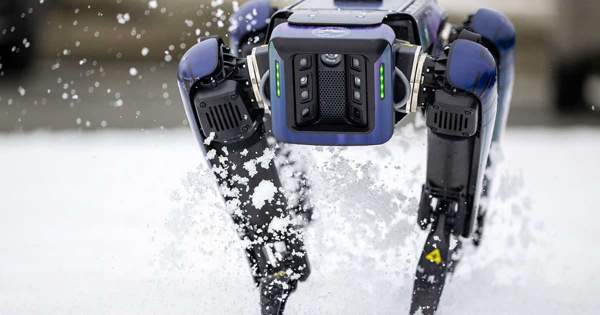 Alaska’s new robotic dog, in costume, being tested at spooking wildlife ...