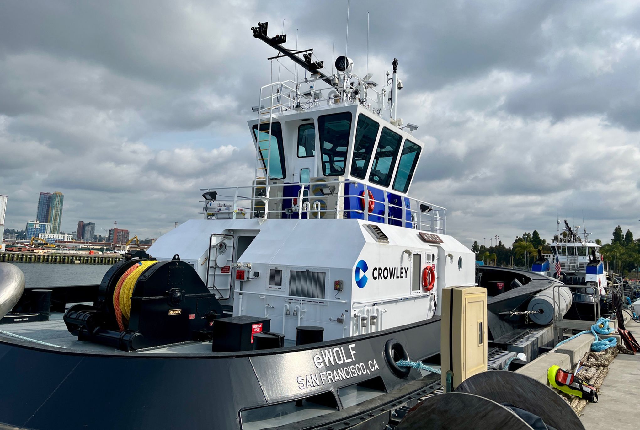 Tugboat Company Logo New Zero Emissions Tug Could Be Tested In The