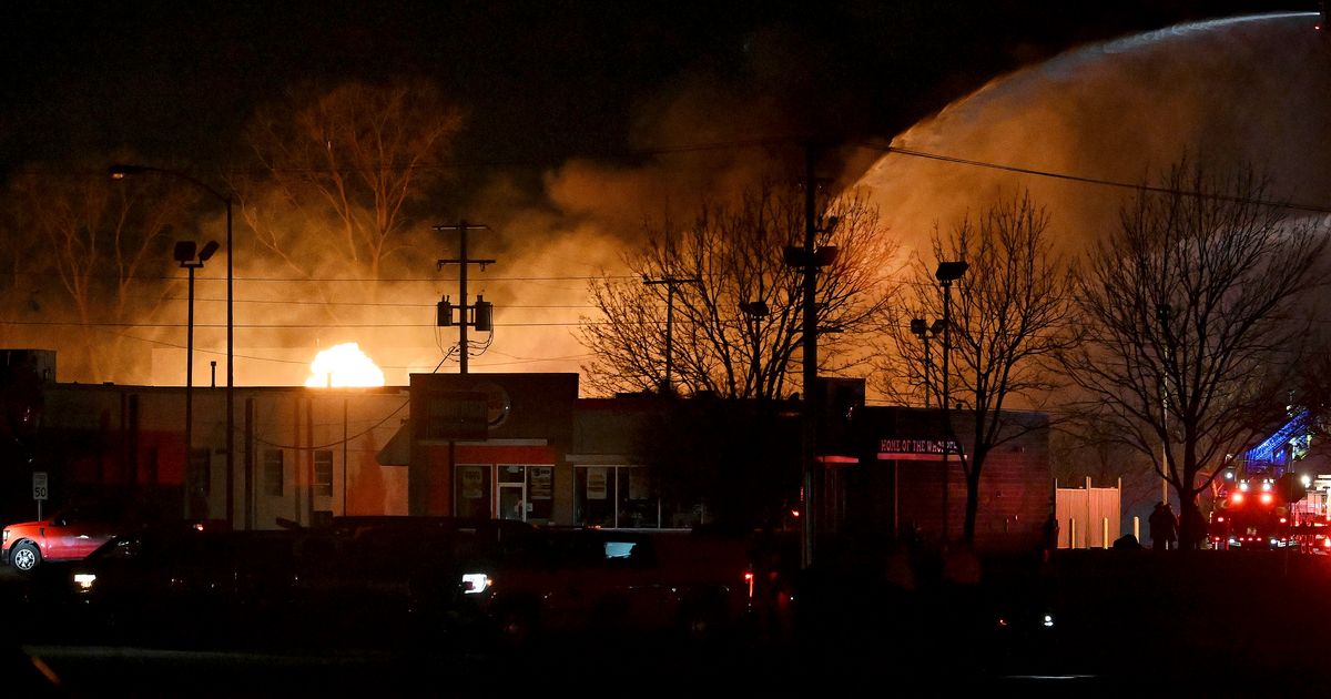 Gas chemicals investigated as cause of fire and explosions at suburban ...