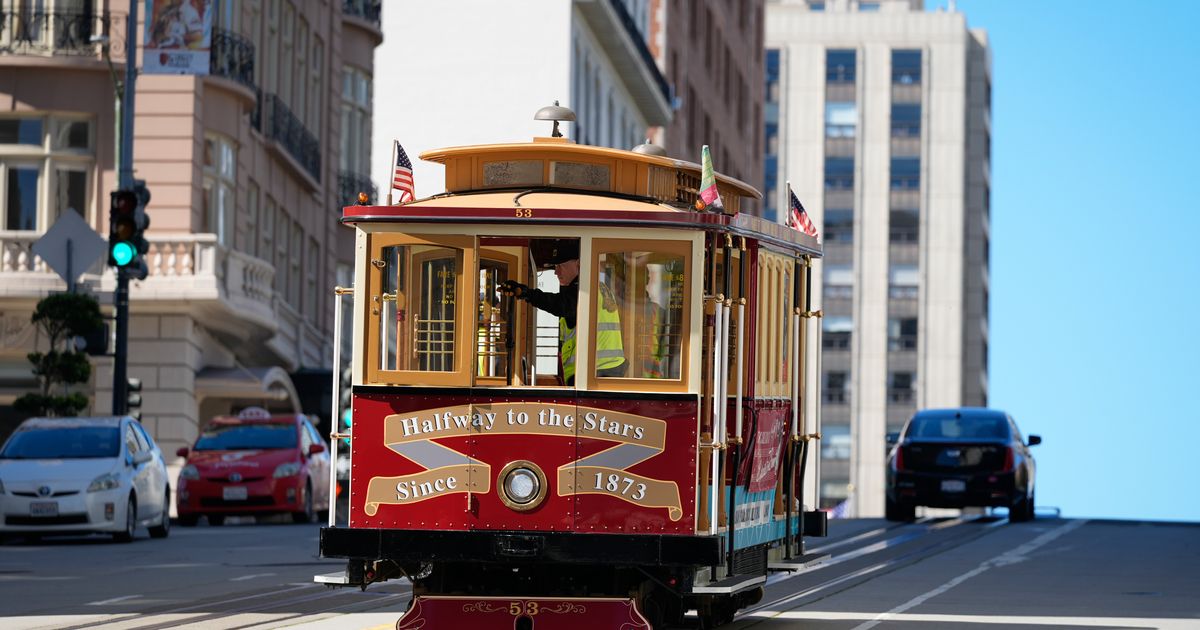 Riders can climb ‘halfway to the stars’ on San Francisco cable car ...