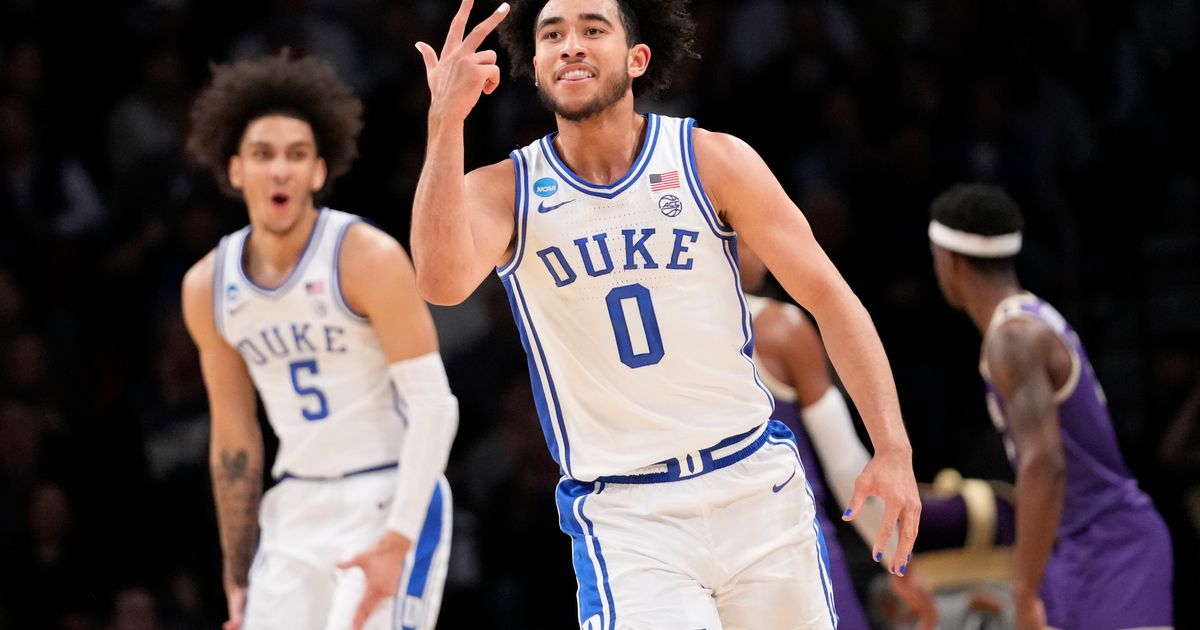 Jared McCain makes 8 3s, scores 30 points as Duke ends James Madison’s ...