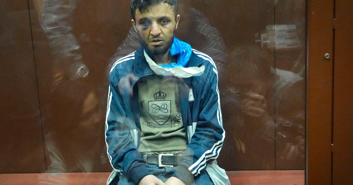 4 men charged in Moscow attack, showing signs of beatings at hearing as ...