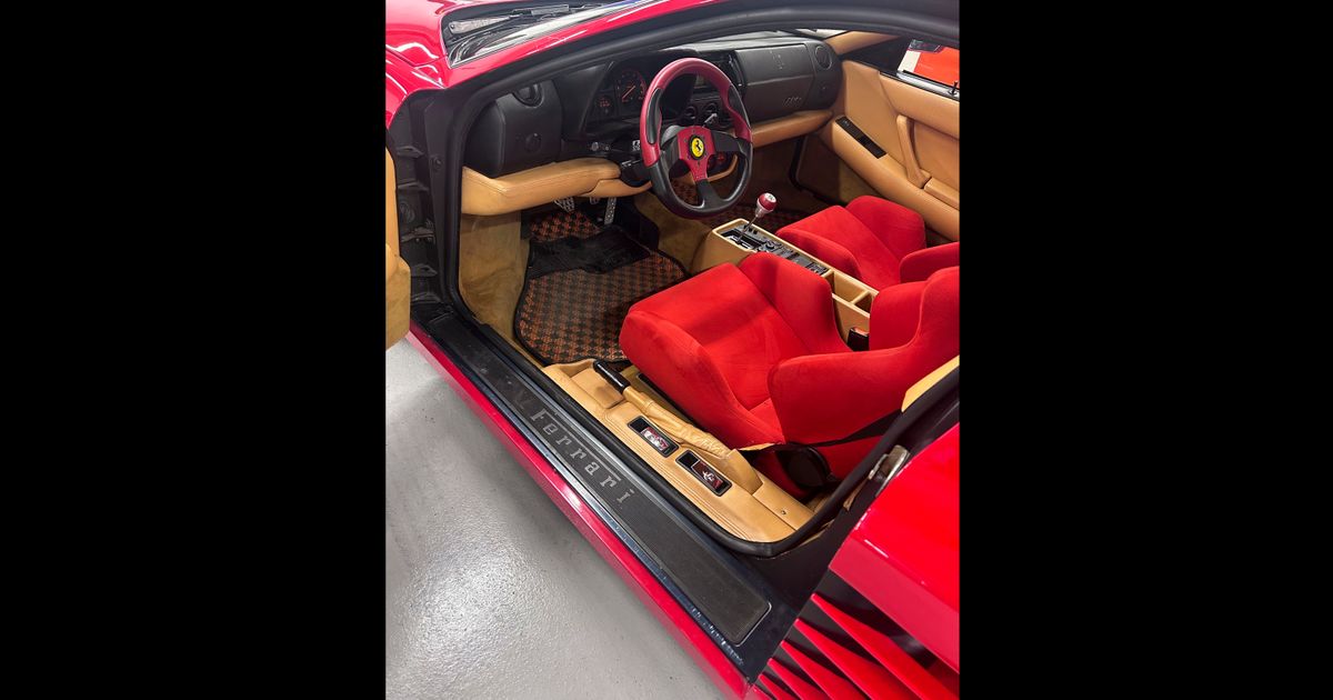 Fast car, slow return: Ferrari stolen in 1995 from a Formula One driver ...