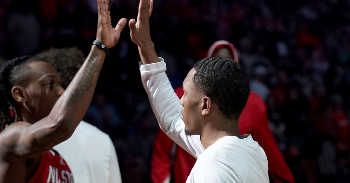 Crowns, chest bumps and swagger: In March Madness, the handshake isn’t ...