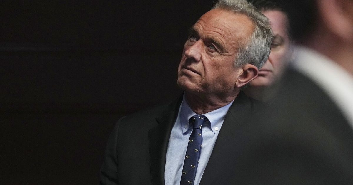RFK Jr. says doctors found a dead worm in his brain | The Seattle Times