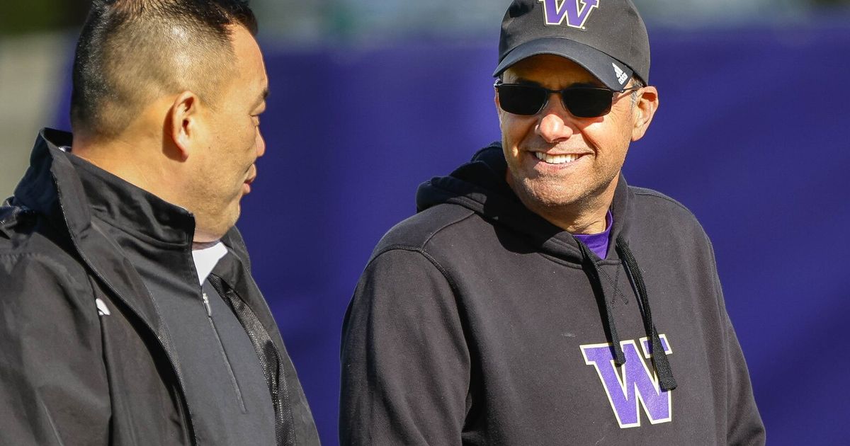 UW coach Jedd Fisch likes what he sees this spring but knows roster ...