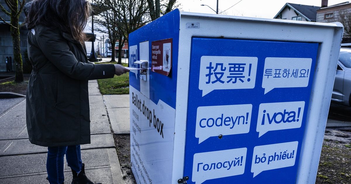 WA ranks 10th in nation for voter turnout, new data shows | The Seattle ...