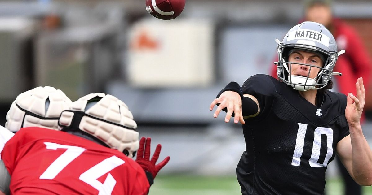 WSU players throw water balloons, reflect on development as spring ball ...
