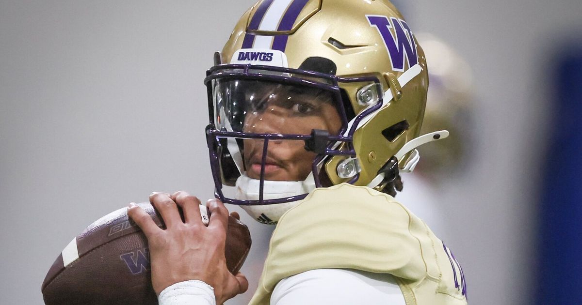 UW QB Dermaricus Davis enters transfer portal, report says | The ...