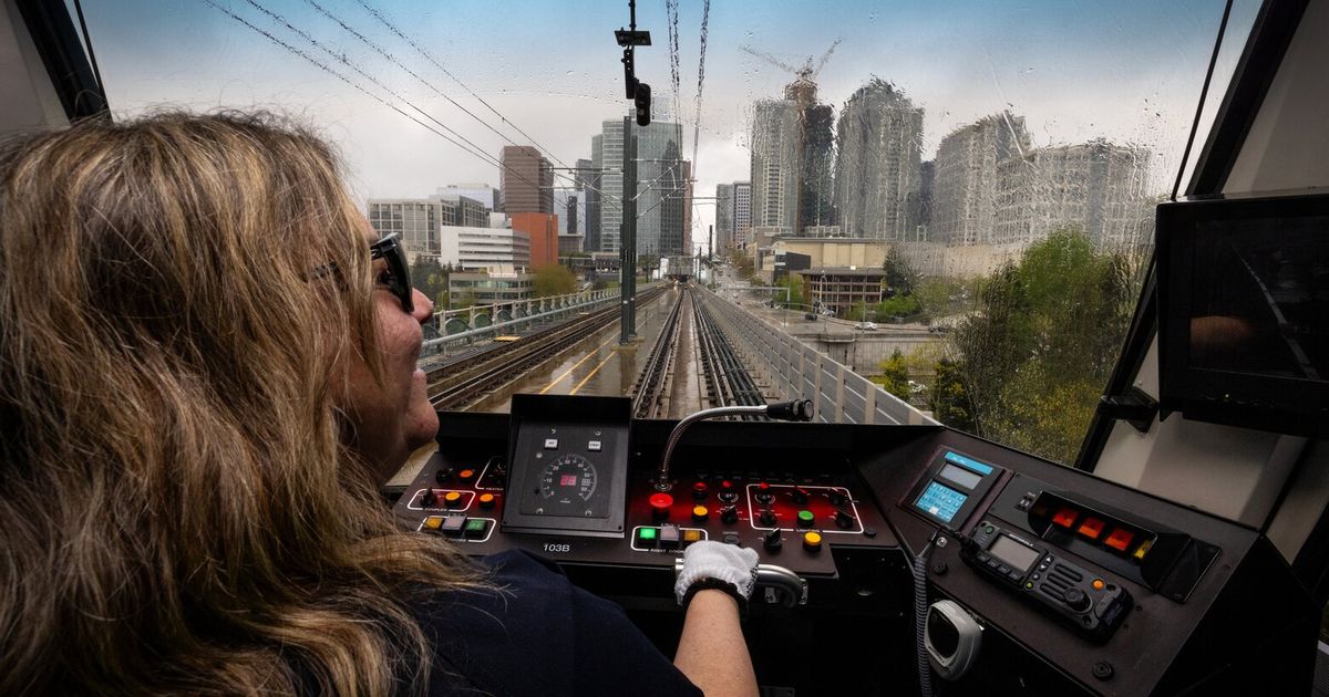 Video: Ride Eastside’s new light rail train with us | The Seattle Times