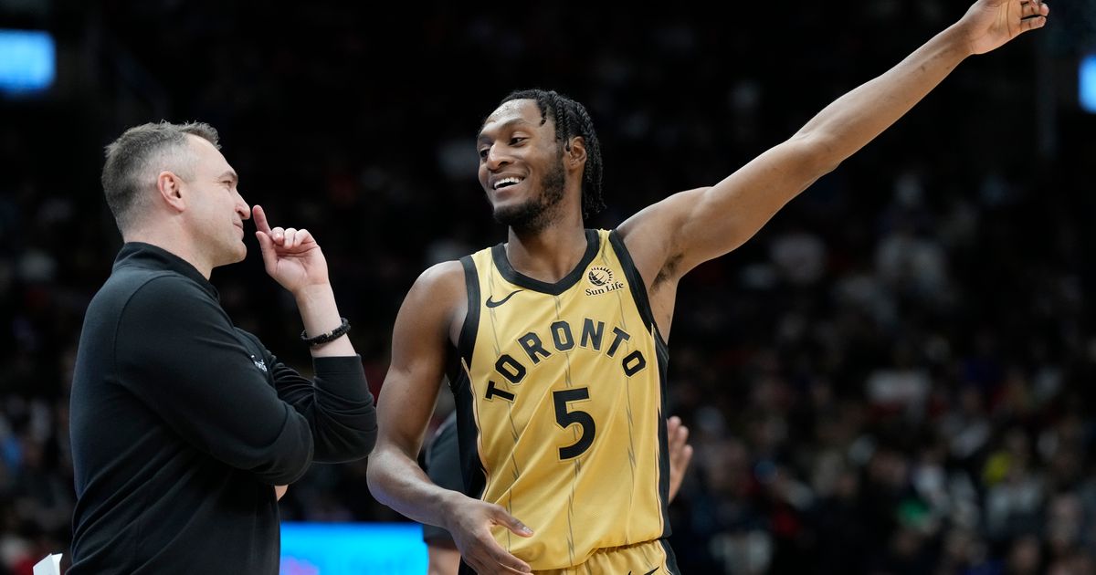 Quickley scores season-high 31 as Raptors win 130-122, hand Wizards ...