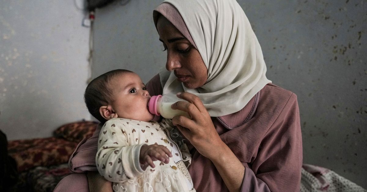 These Palestinian mothers in Gaza gave birth Oct. 7. Their babies have ...
