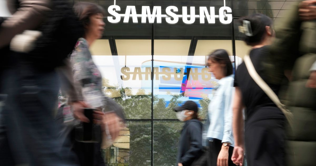 Samsung reports a 10-fold increase in profit as AI drives rebound in ...