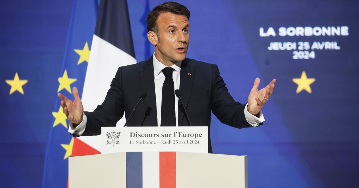 Macron outlines his vision for Europe to become an assertive global ...