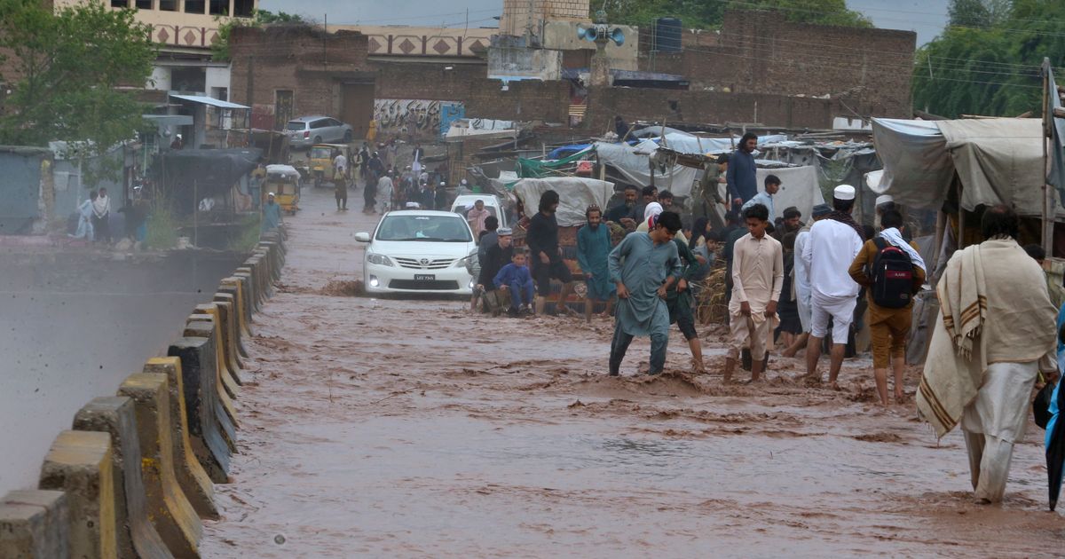 Death toll from 4 days of rains rises to 63 in Pakistan with more rain ...