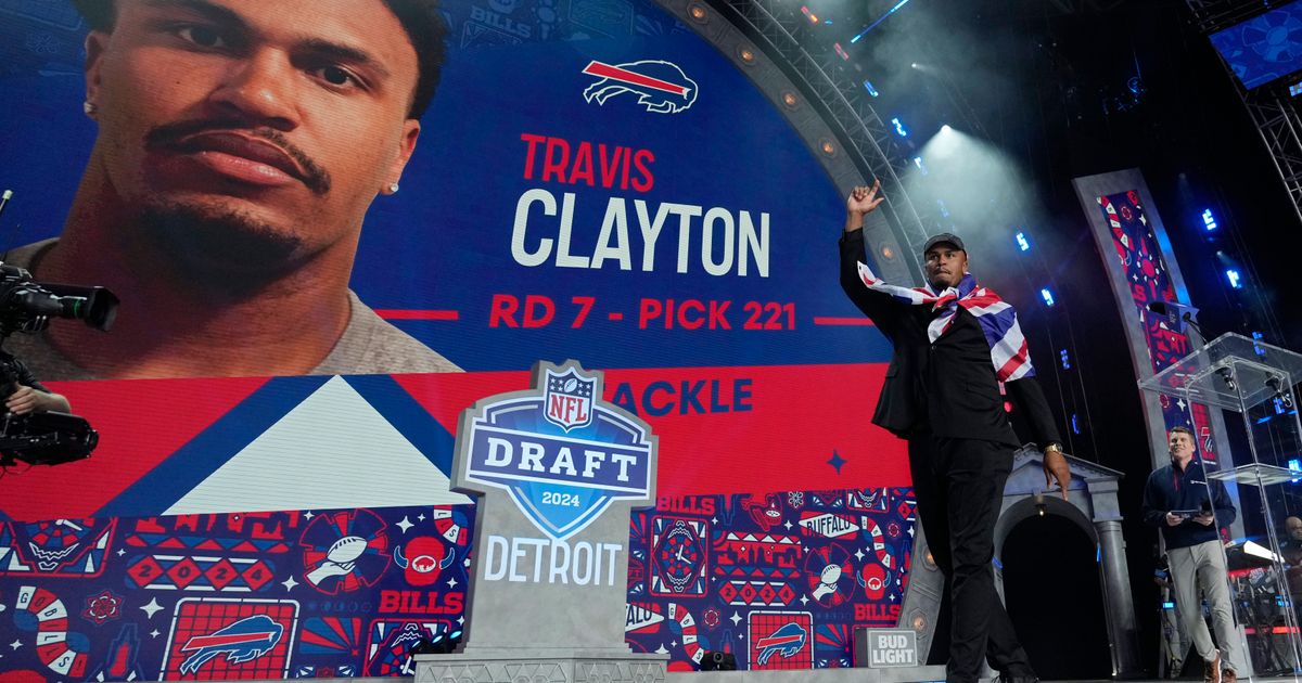 Buffalo Bills take a chance on English rugby player Travis Clayton with ...
