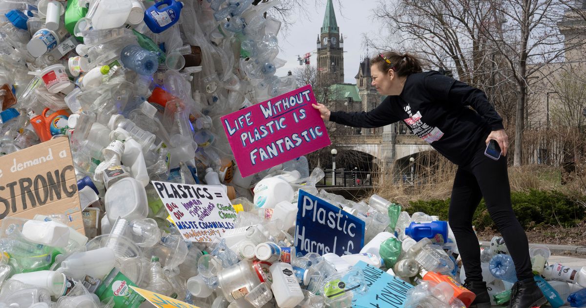 At plastics treaty talks in Canada, sharp disagreements on whether to ...