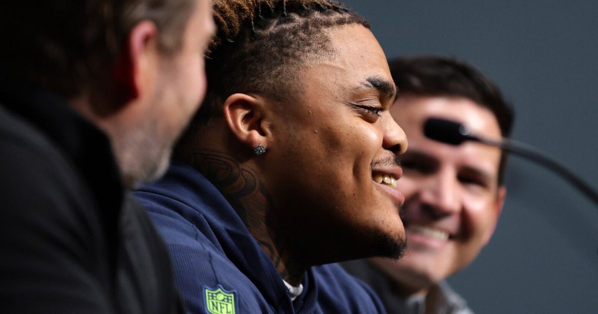 Seahawks introduce Byron Murphy II, the rookie they didn’t think they’d ...