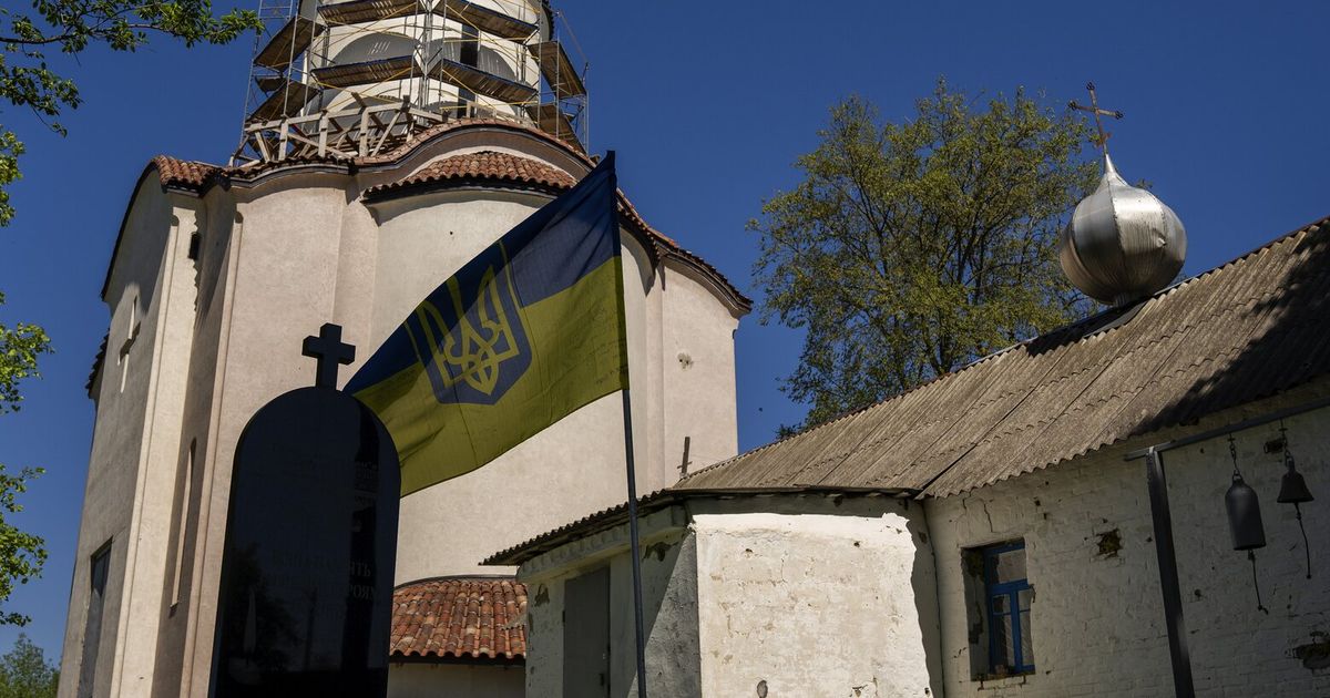 Damaged in war, a vibrant church in Ukraine rises as a symbol of the ...